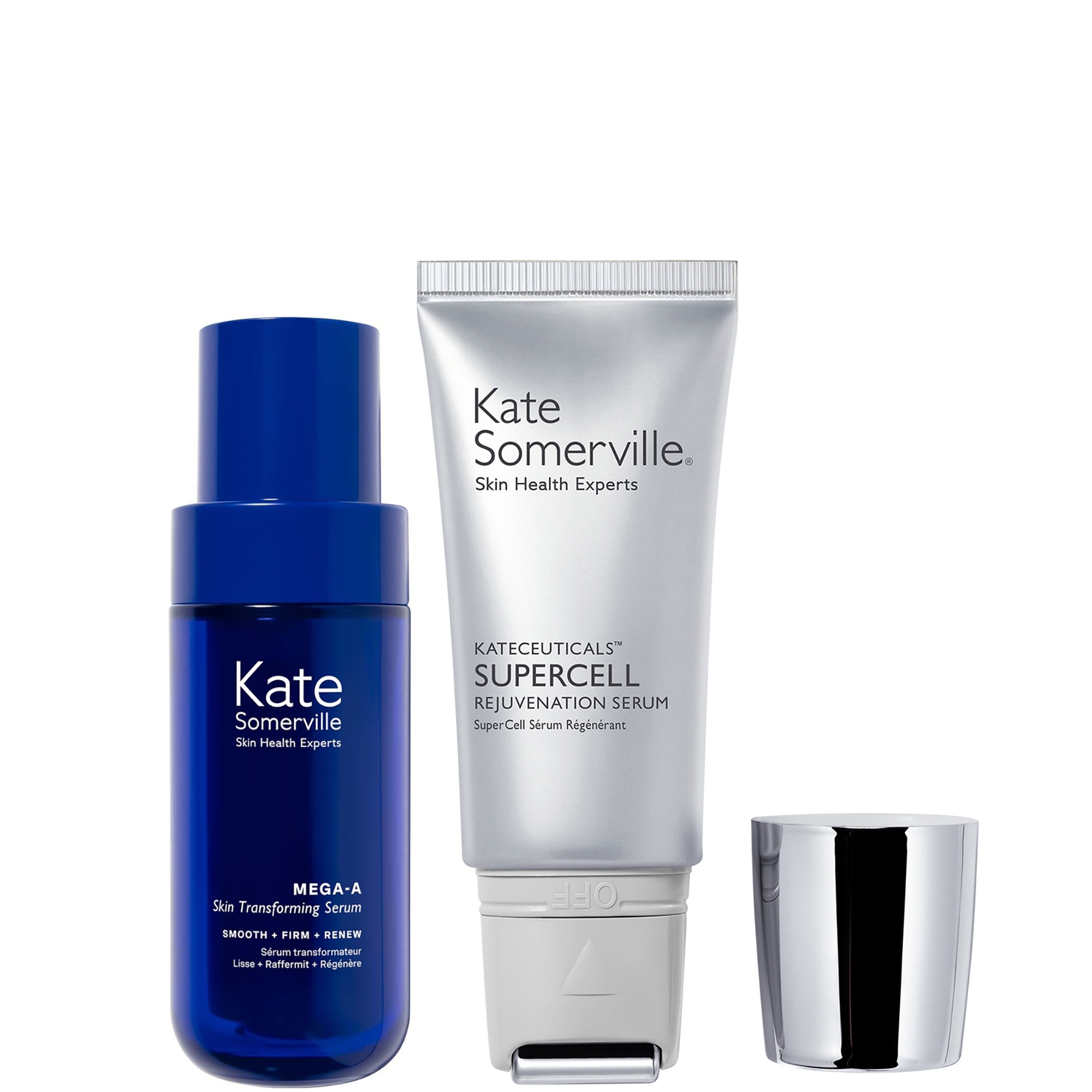 Kate Somerville SuperCell Rejuvenation Serum & Mega-A Skin Transforming ...