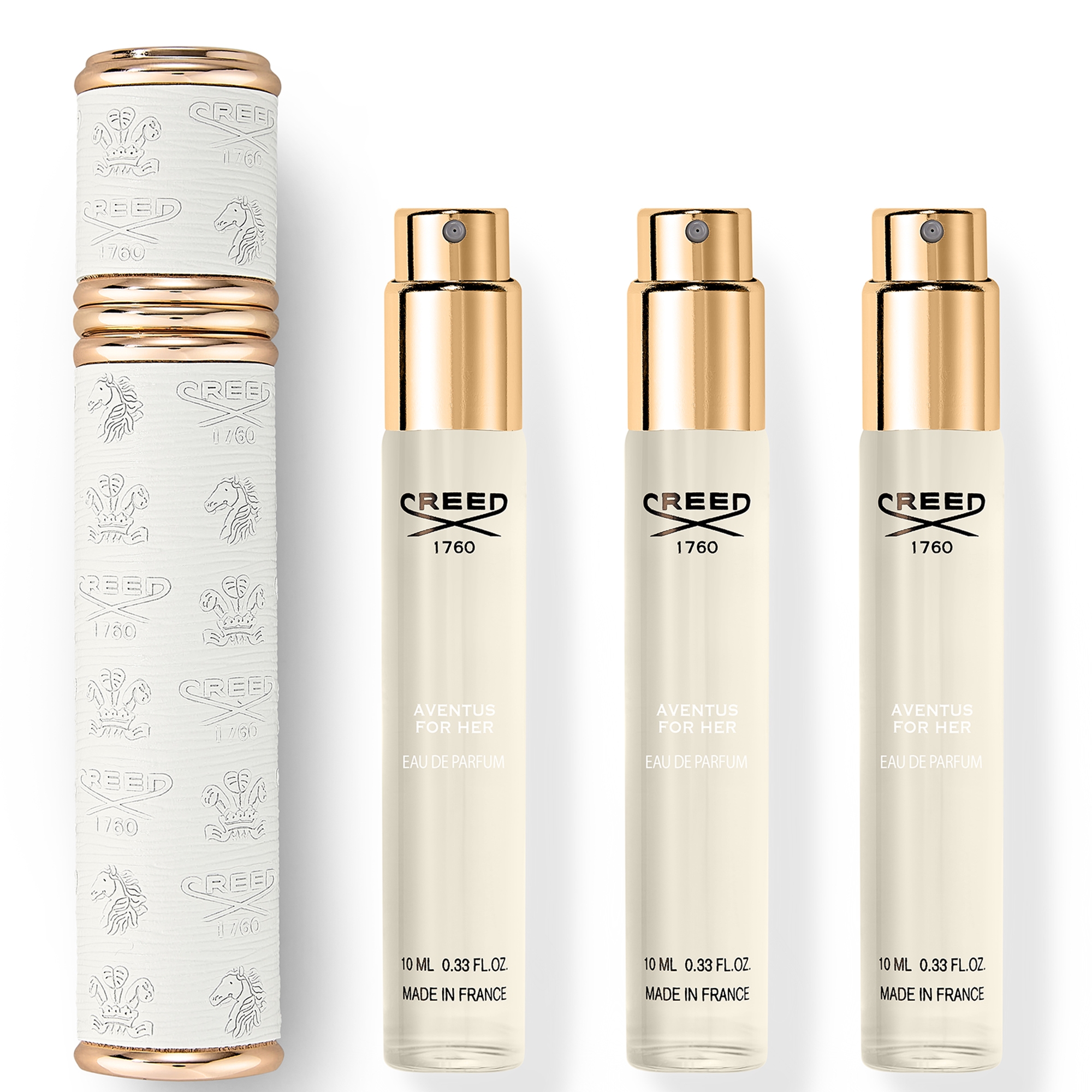 Creed Aventus for Her Traveller 3x10ml Set (Saving £100) | Cult Beauty