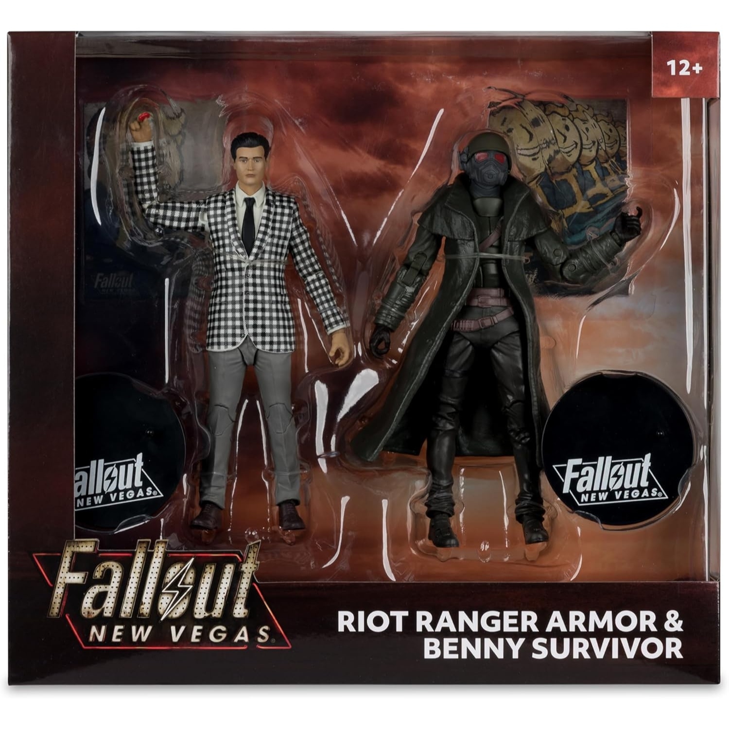 McFarlane Toys Fallout New Vegas Riot Ranger Armor And Benny Survivor 7 ...