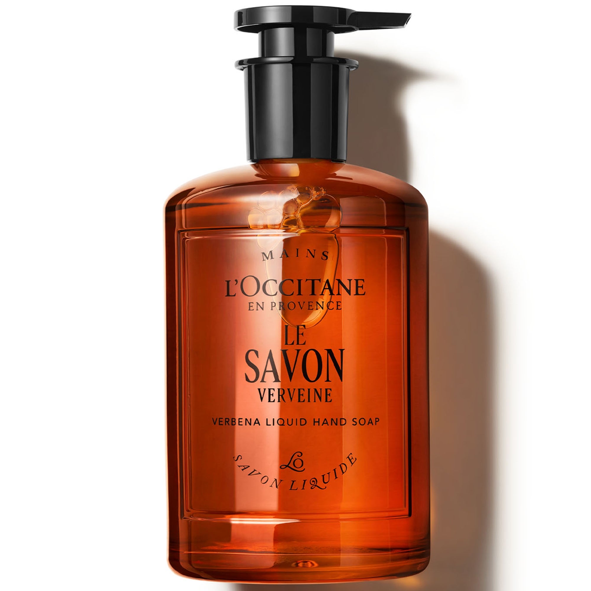 L'Occitane Verbena Liquid Hand Soap 350ml - Glass | Cult Beauty