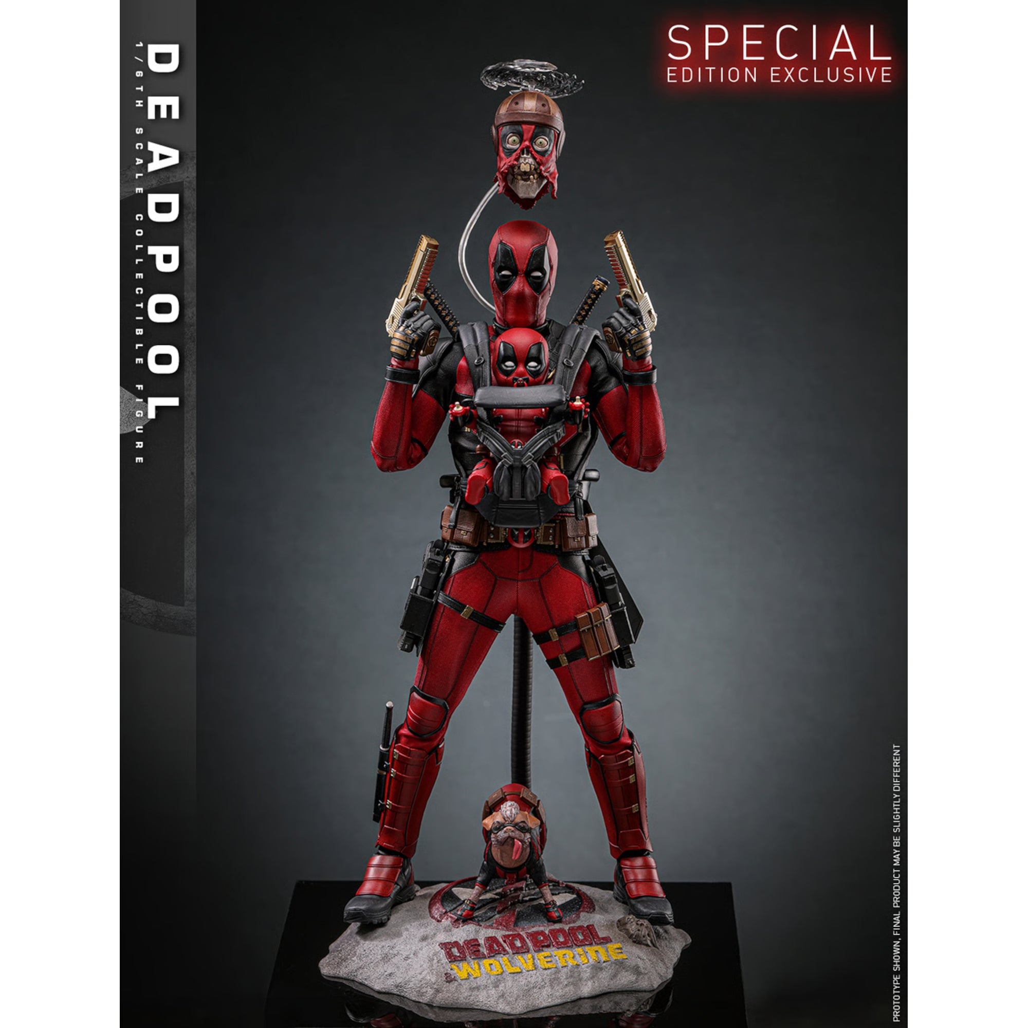 Hot Toys Deadpool and Wolverine Deadpool Special Edition 1:6th Scale ...