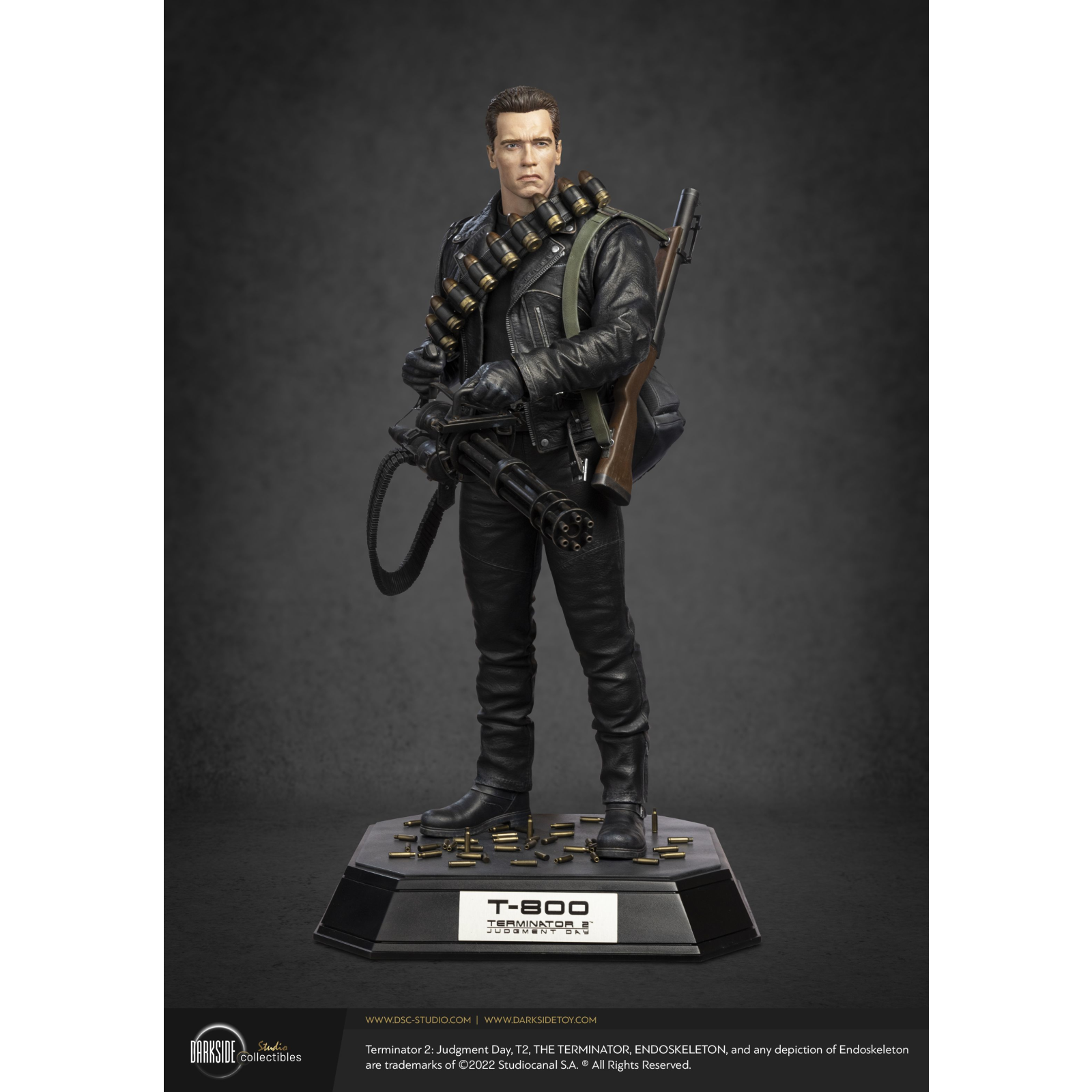 T-800 Terminator 2 Judgement Day 30th Anniversary Signature 1/3 Scale ...