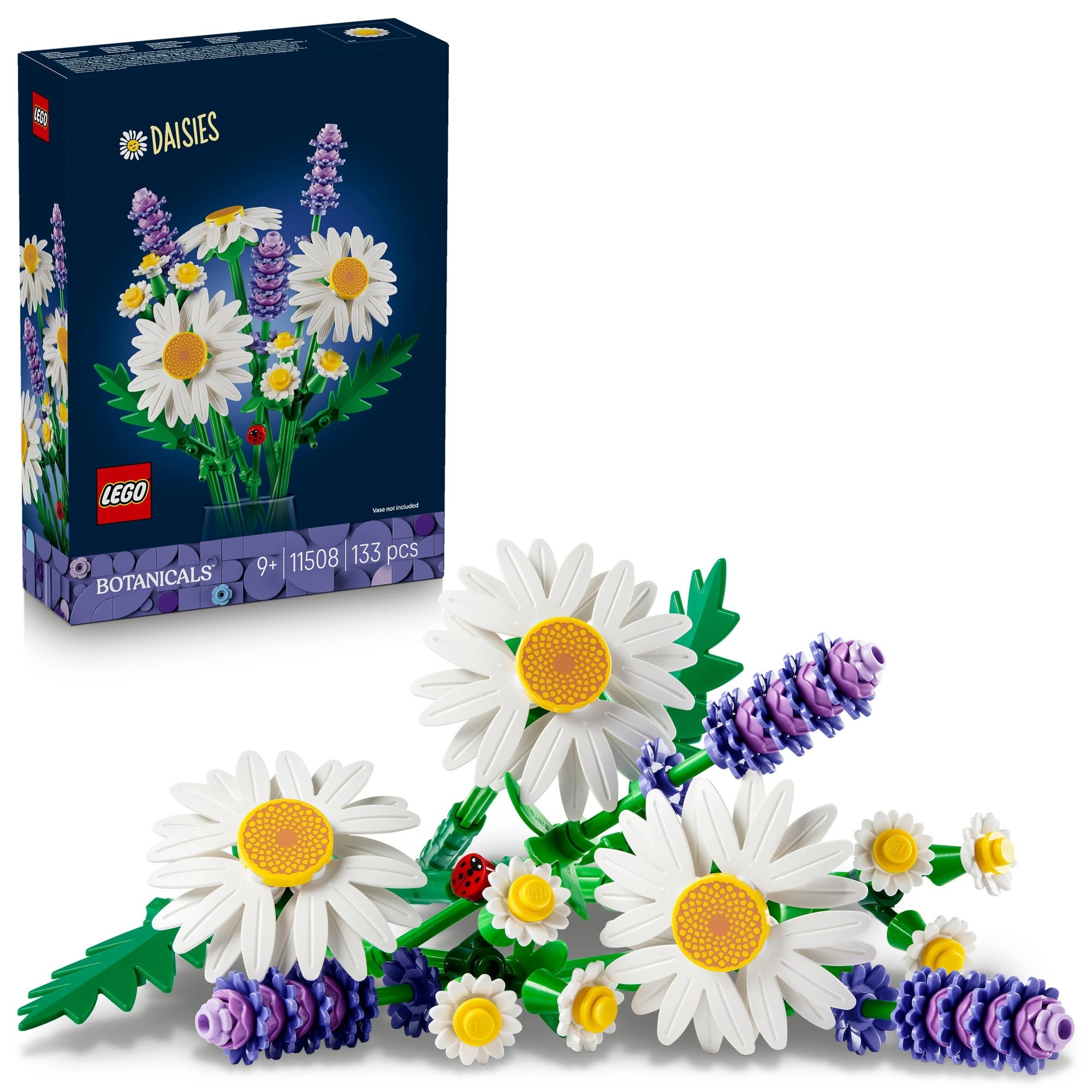 LEGO Botanicals Daisies Artificial Flower Bouquet 11508 | Zavvi UK