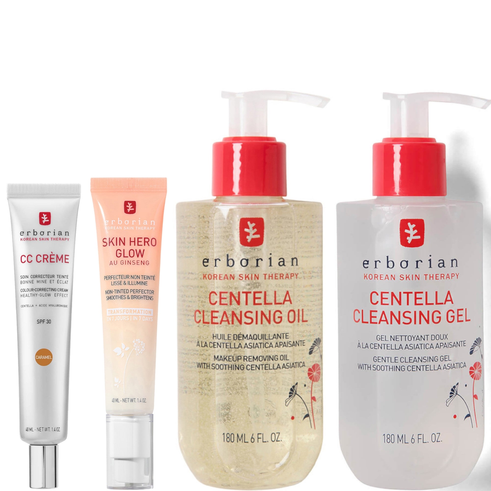 Erborian Mirror Skin Routine Bundle (Various Shades) | LOOKFANTASTIC