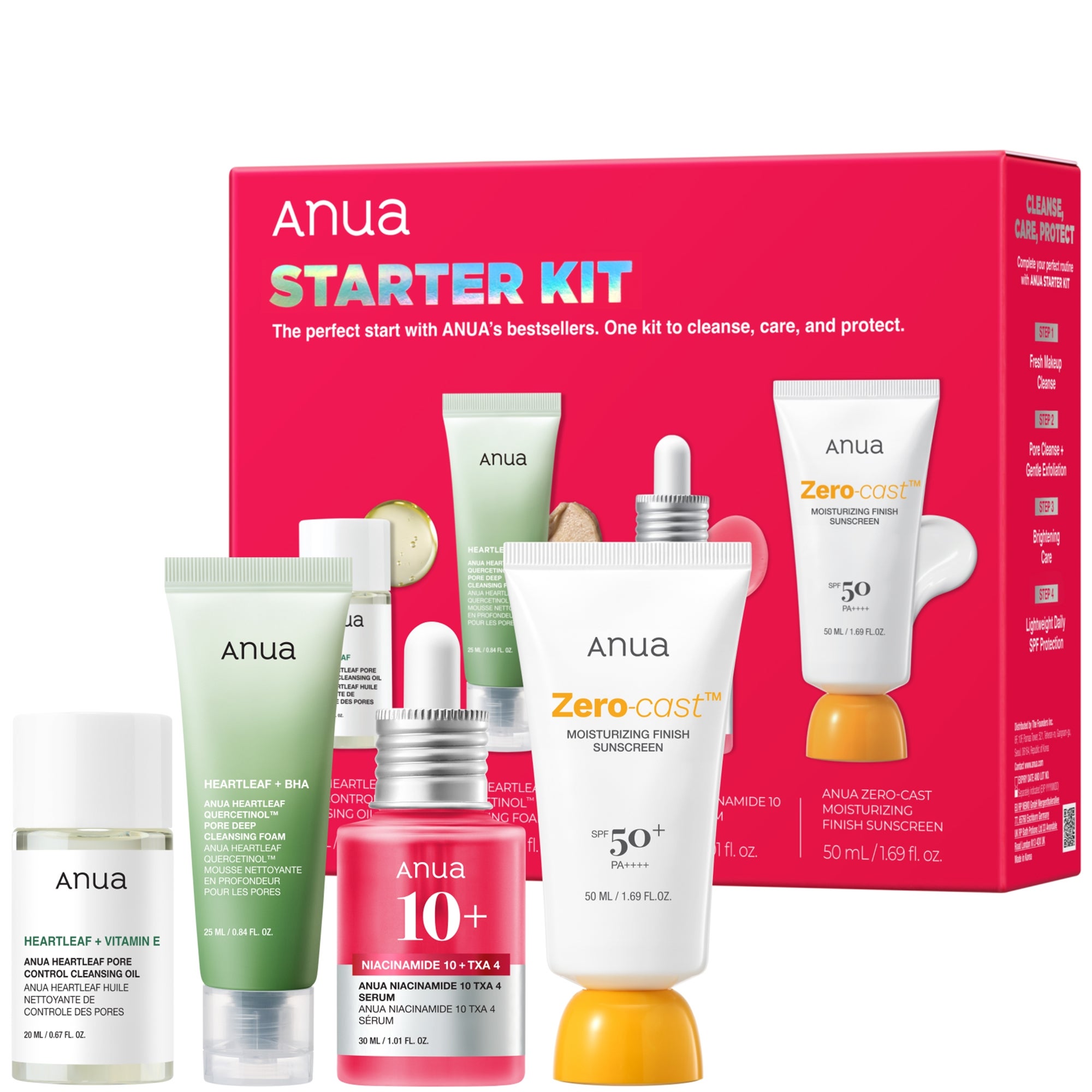 Anua Starter Kit | LOOKFANTASTIC