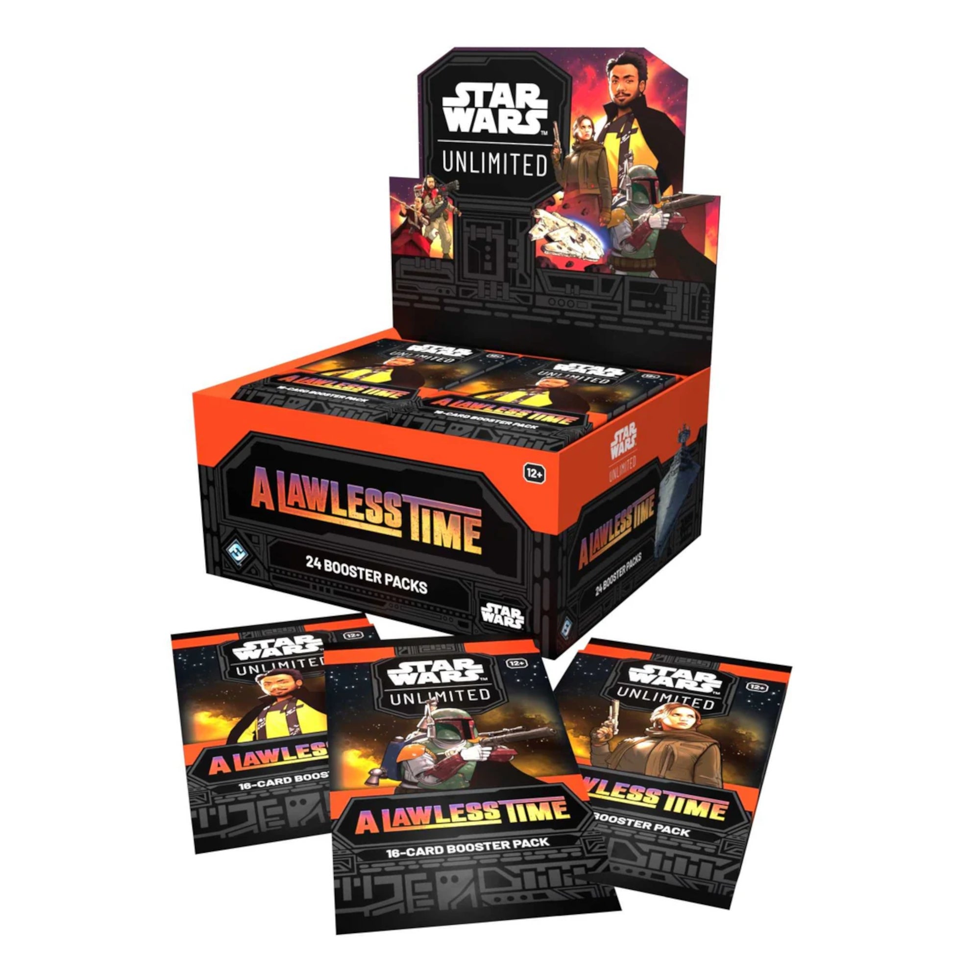 Star Wars: Unlimited A Lawless Time Booster Display Set (24 Packs ...