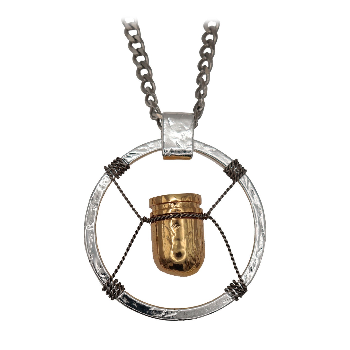 Cyberpunk 2077 - V’s Bullet Necklace – Precious Metal Variant | Zavvi UK