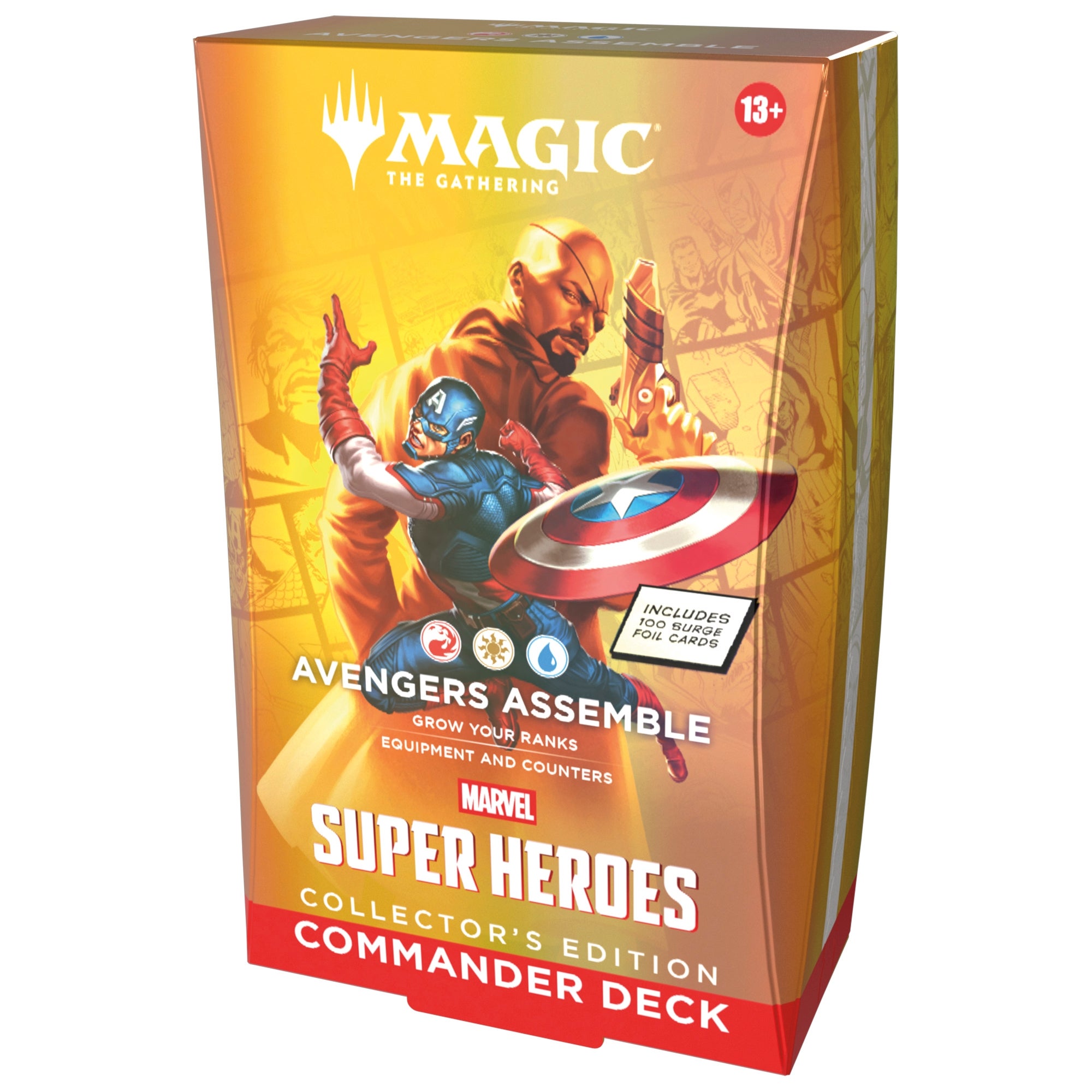 Magic: The Gathering Marvel Super Heroes Collector’s Edition Commander ...