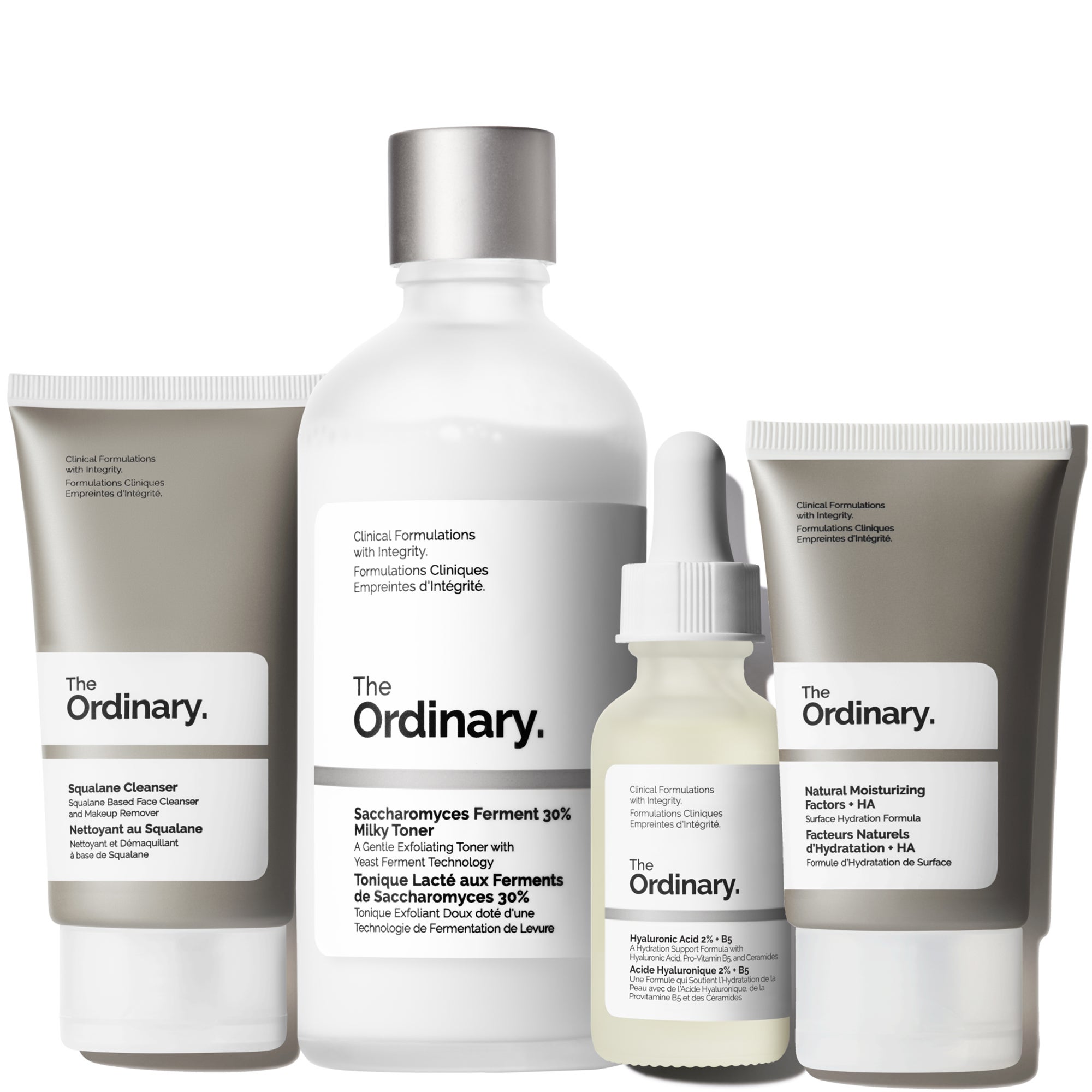 The Ordinary's Glass Skin Bundle | LOOKFANTASTIC