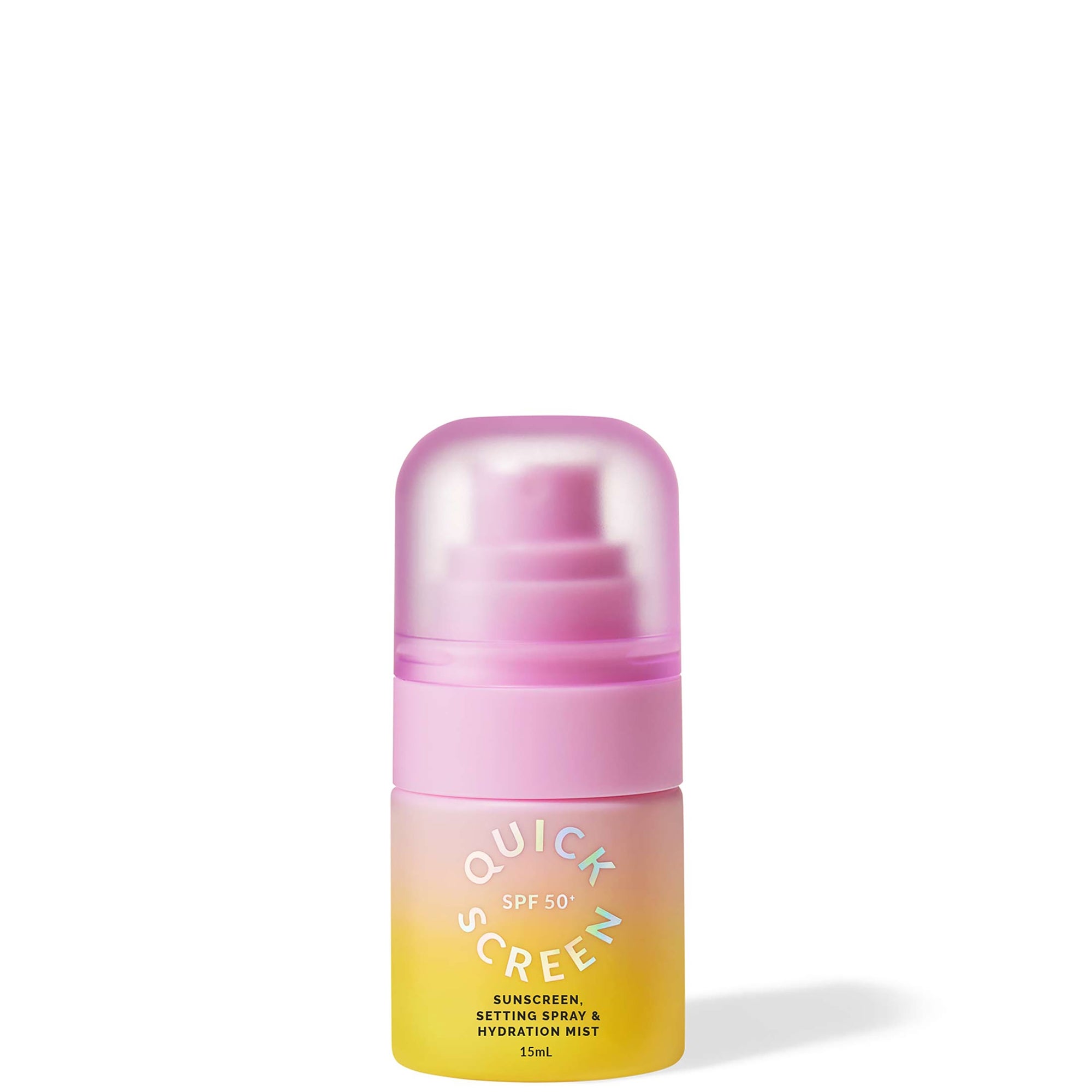 Quick Flick Quick Screen Setting Spray SPF 50+ Mini 15ml | LOOKFANTASTIC