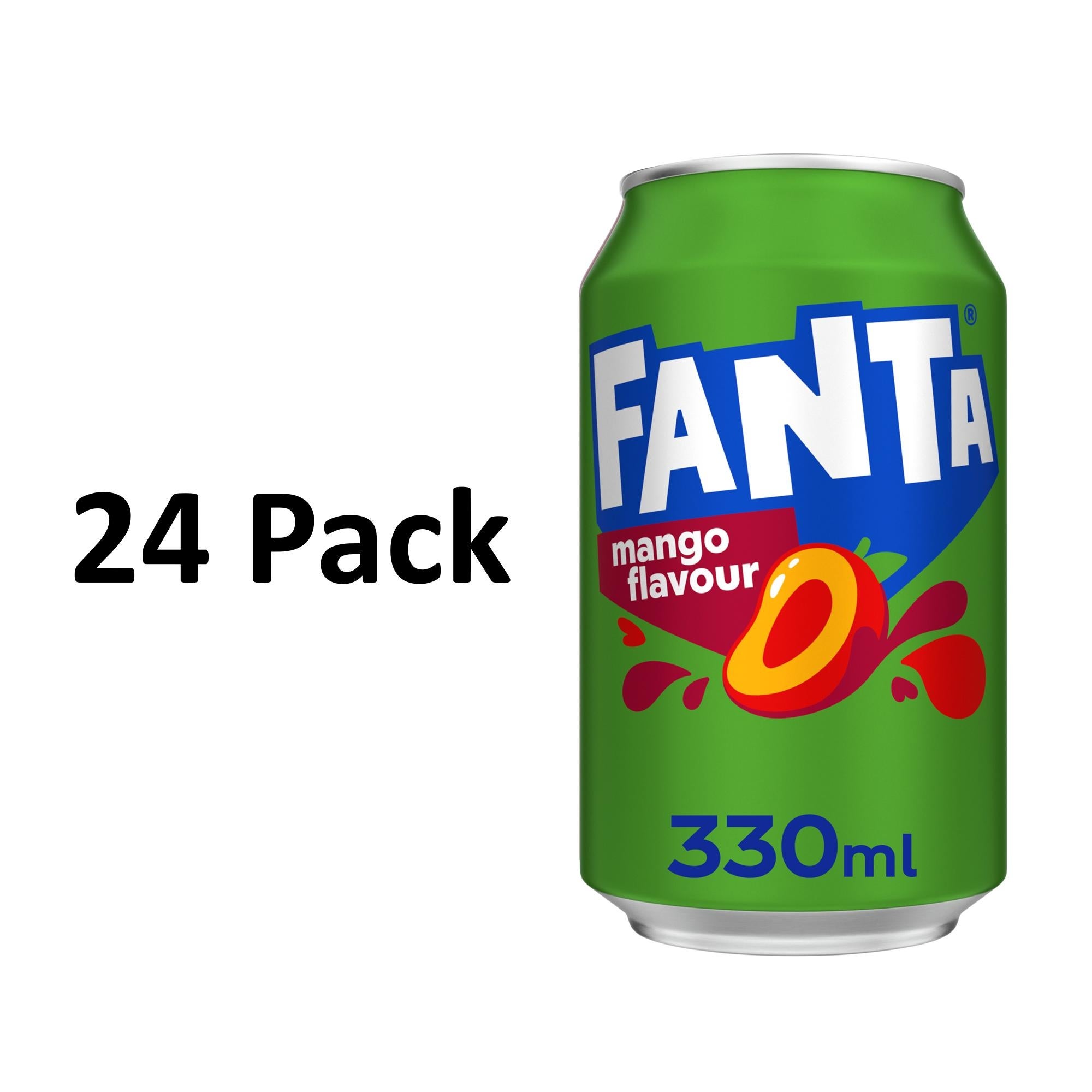 Fanta Mango 24 x 330ml | Your Coca-Cola UK