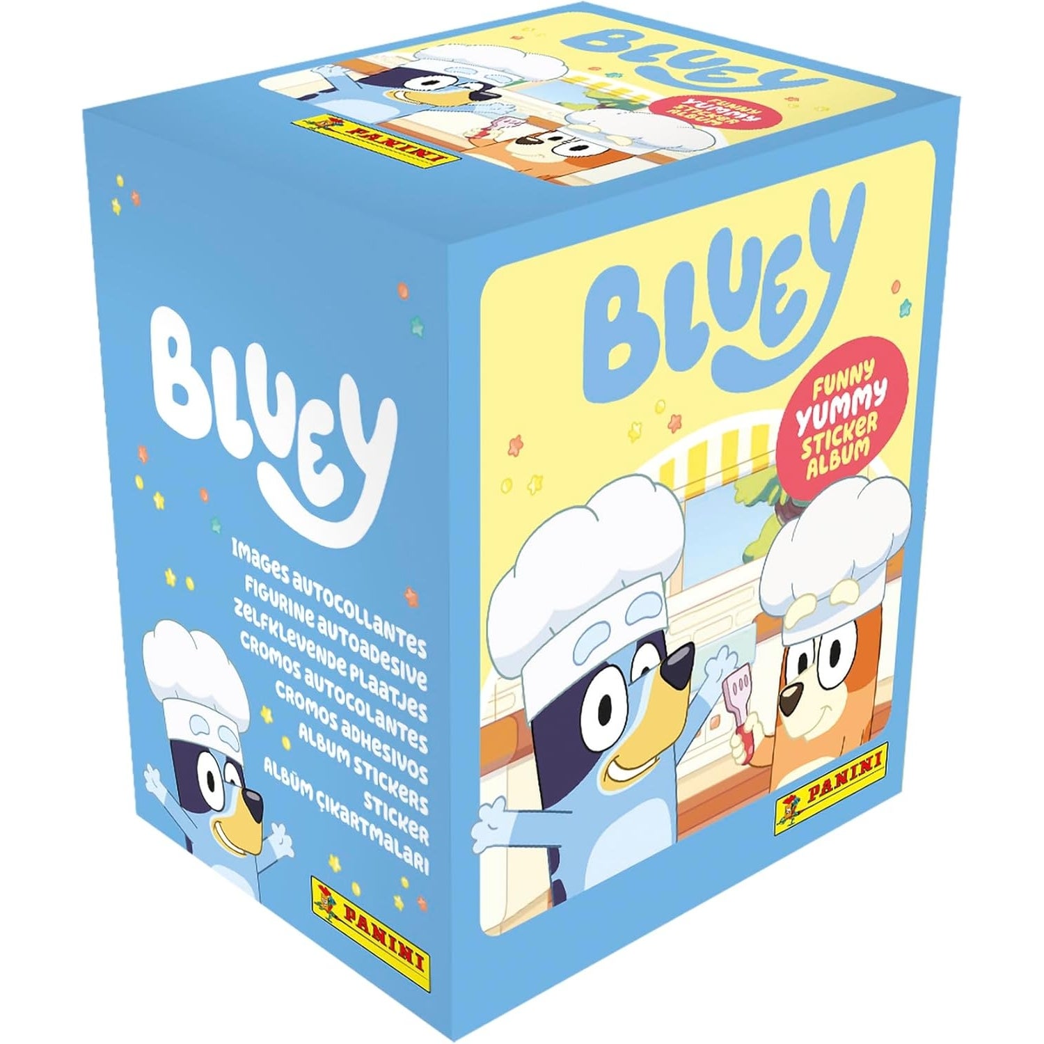 Panini Bluey Funny Yummy Sticker Collection Packs (36 Packs) | Zavvi UK