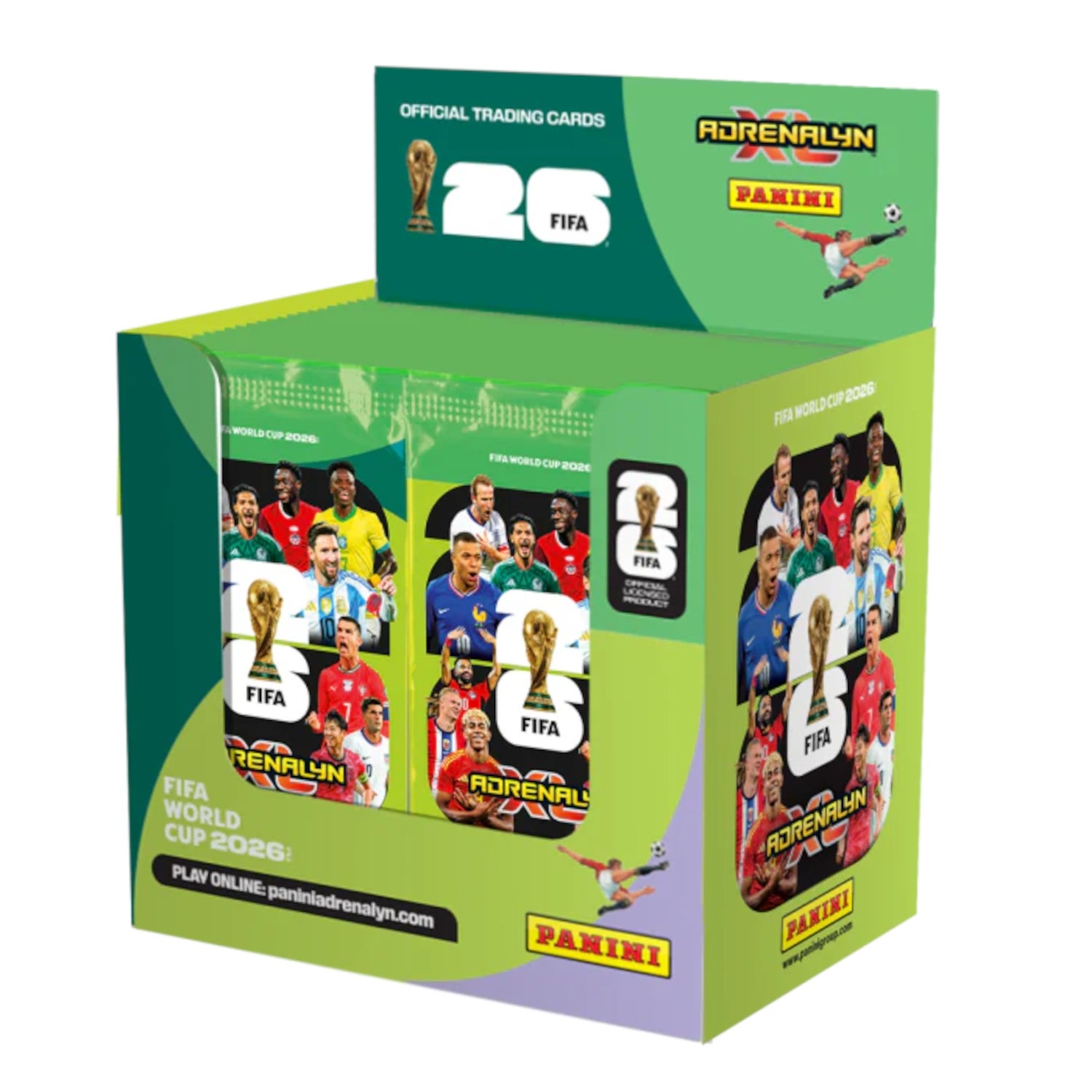 Panini FIFA World Cup 2026 Adrenalyn XL Booster Box (50 Packs) | Zavvi UK