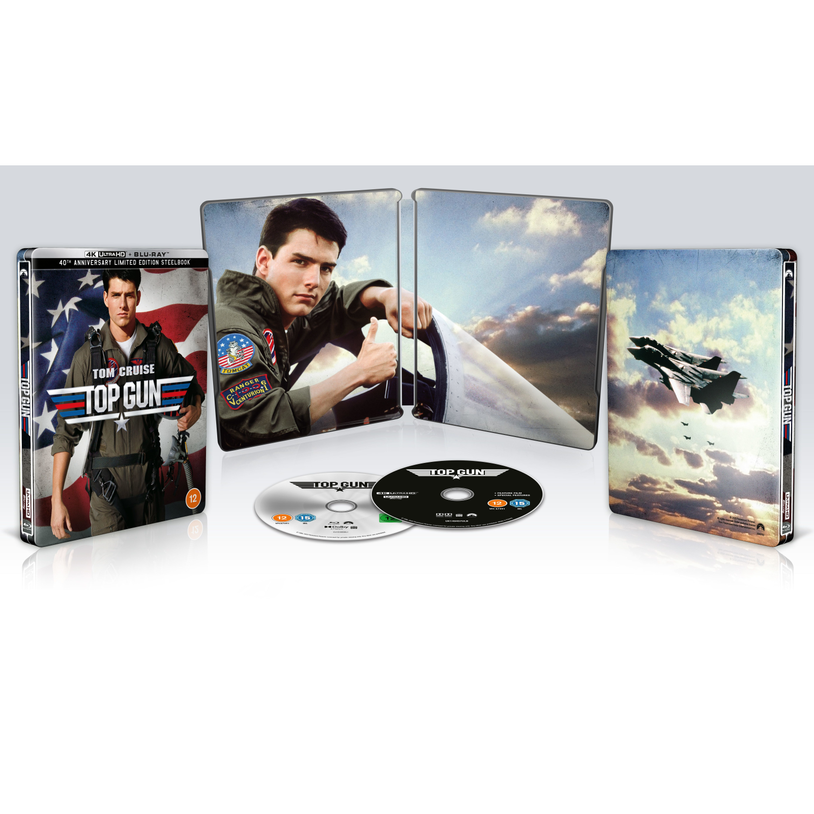 Top Gun 40th Anniversary SteelBook ® | Zavvi UK
