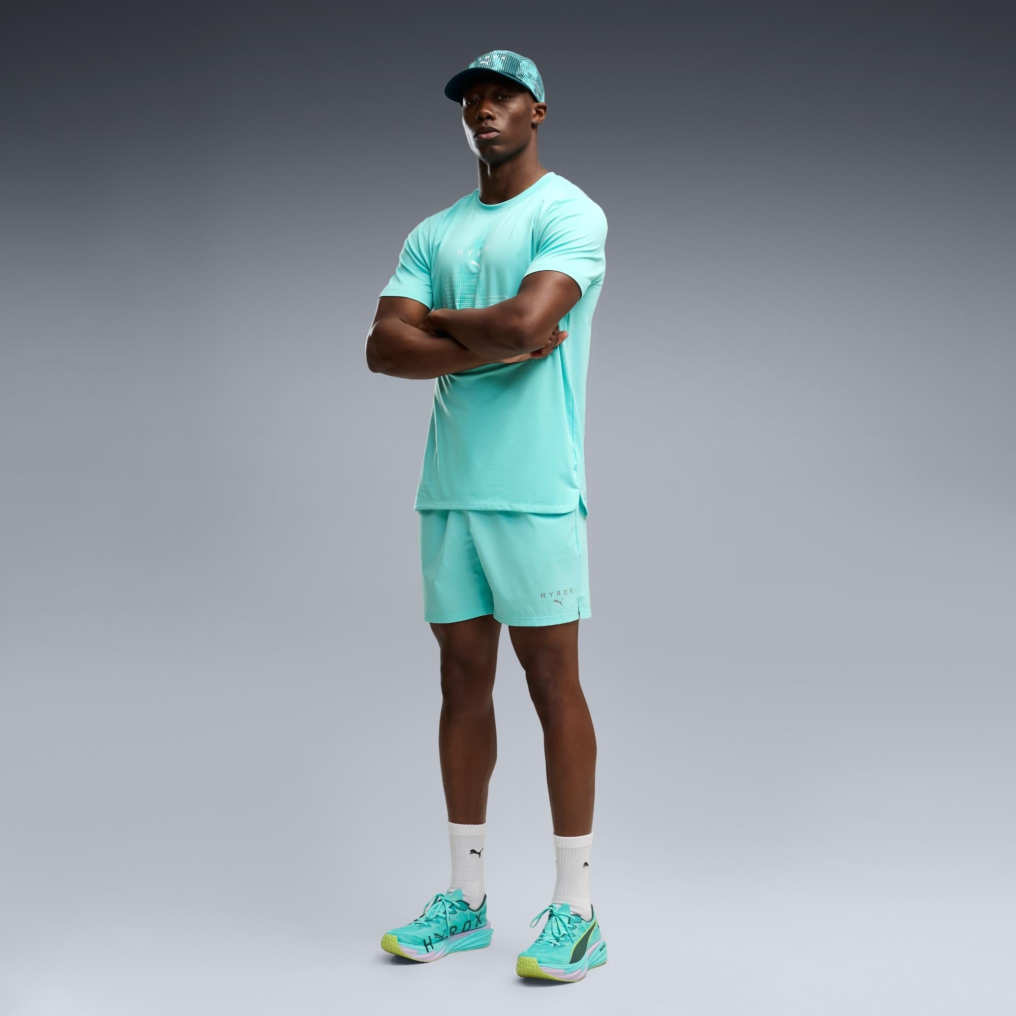 MEN'S 7" PWRTRAIN SHORT - mint - S | HYROX Shop Official