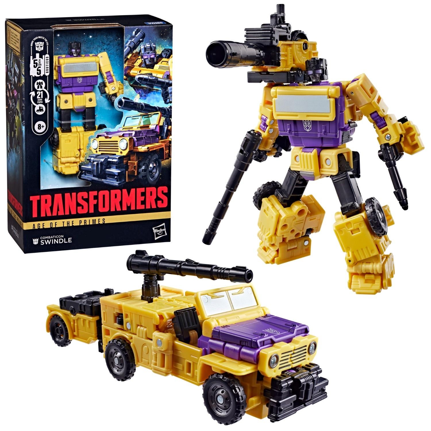 Transformers Age of the Primes Combaticon Swindle, Voyager Class 16.5 ...