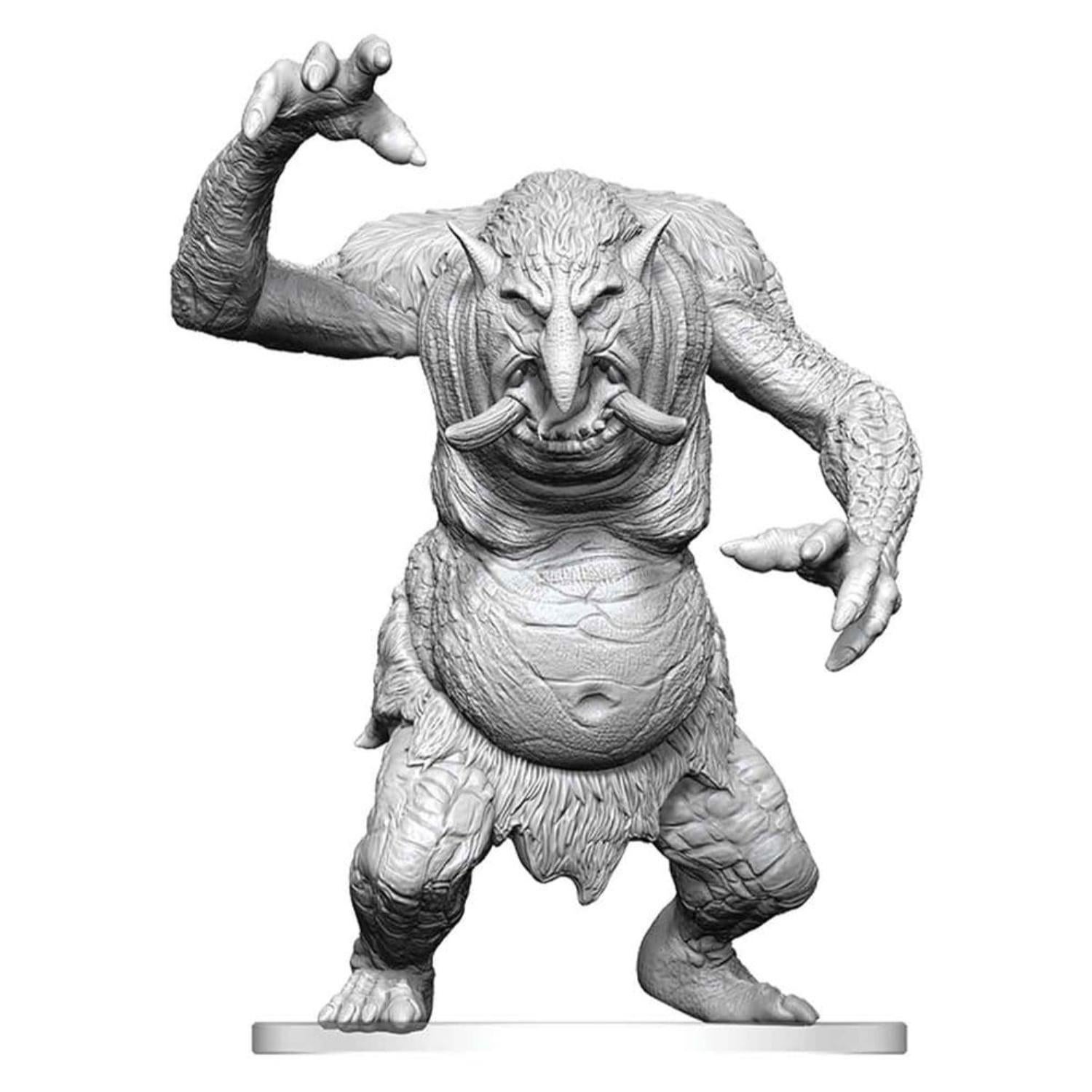 Pathfinder Battles Deep Cuts Unpainted Miniature Forest Troll 15 cm ...