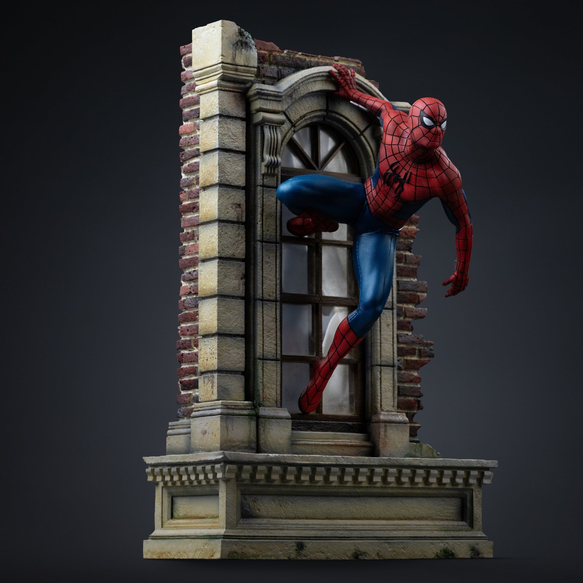 Iron Studios Spider-Man Brand New Day Spider-Man Art Scale 1/10 Statue ...